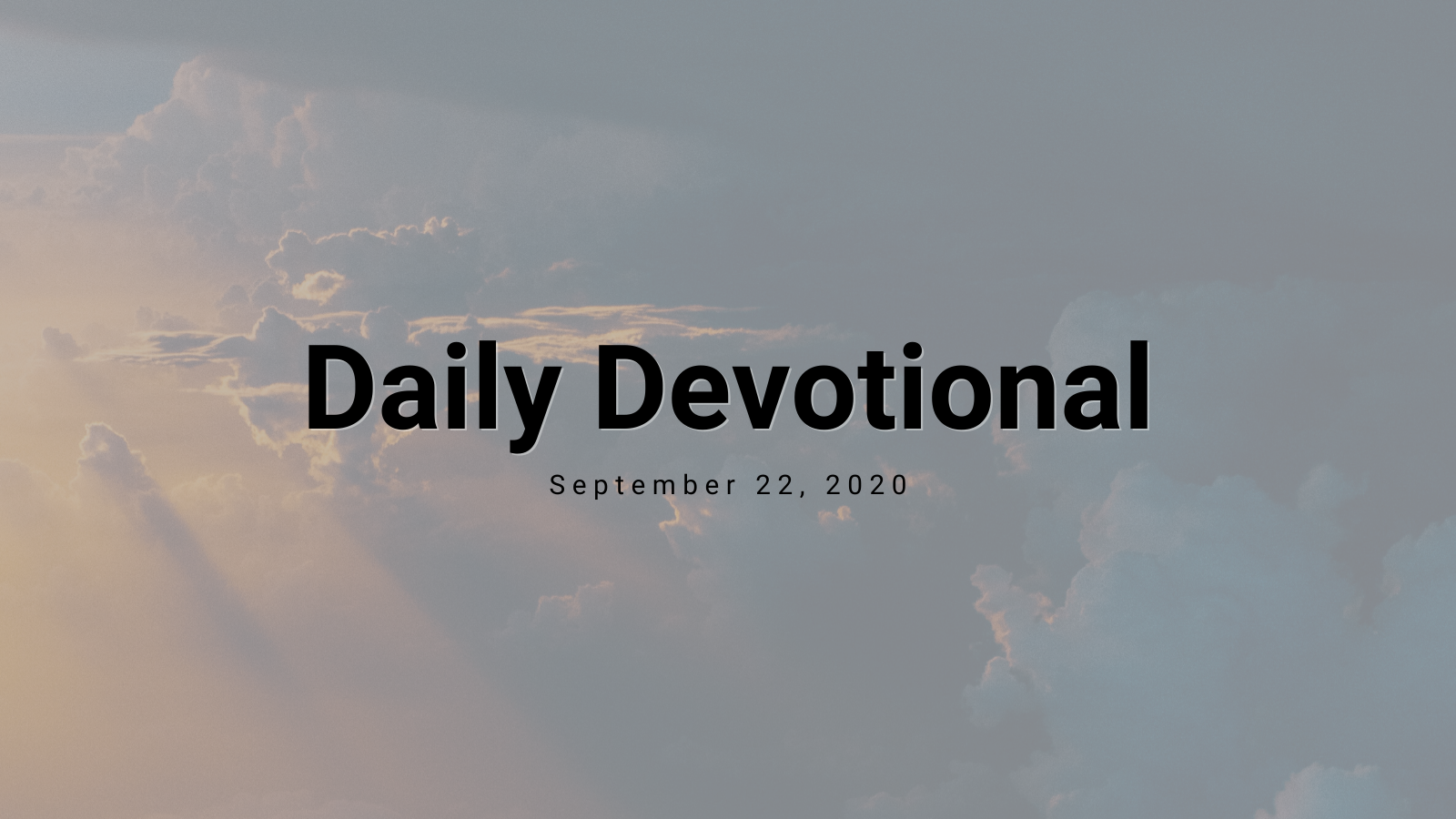 God Speaks to Transform Us