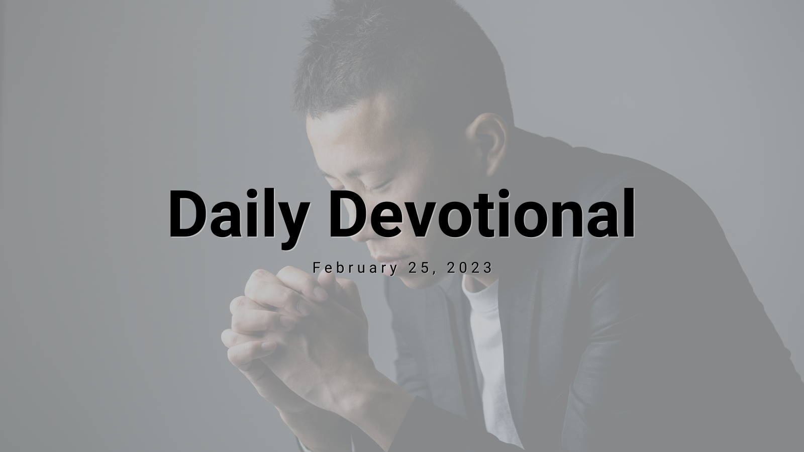 Daily Devotionals | Impactus | Promise Keepers Canada